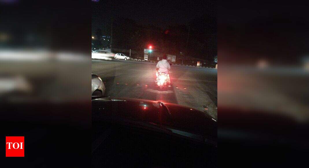 Blatant traffic time violation in hi-tech city - Times of India Blatant traffic time violation in hi-tech city - Times of India