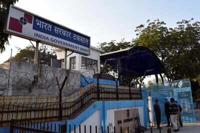 Workers’ protest at mint over order to stop making coins | Noida News ...