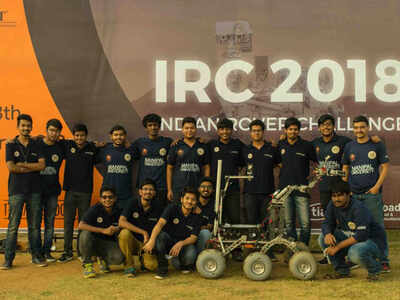 Mars Rover Manipal secures first place in Indian Rover Challenge 2018 ...