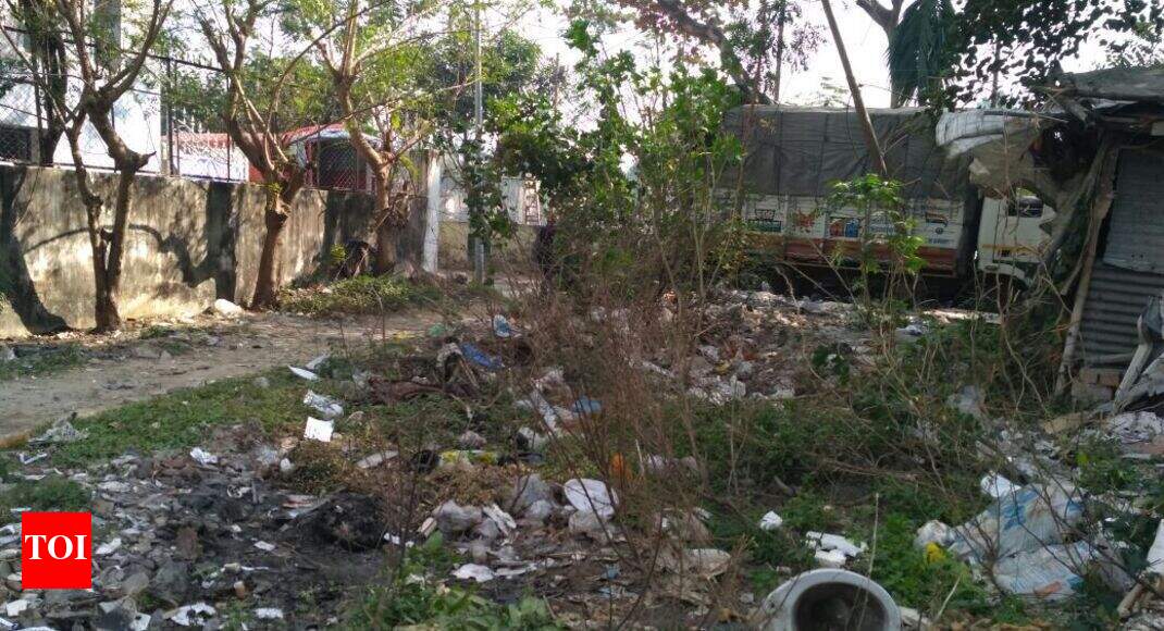 Garbage Mess Opposite IB Ground Saltlake - Times of India