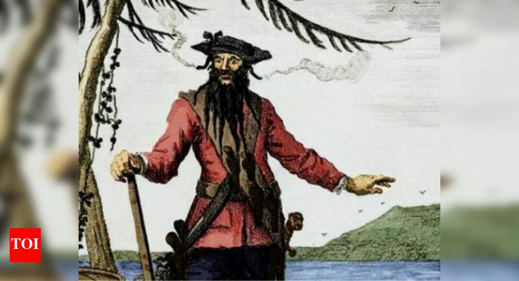 Solid evidence of books on Blackbeard's ship - Times of India