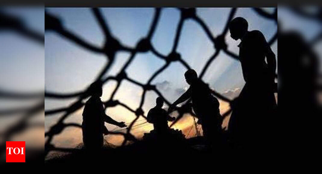 Sri Lanka Navy arrests 16 Indian fishermen | India News - Times of India Sri Lanka Navy arrests 16 Indian fishermen | India News - Times of India