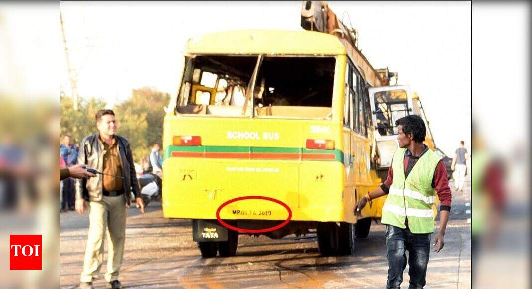 MP DPS Bus Accident: DPS bus accident: Papers were uploaded by remotely ...