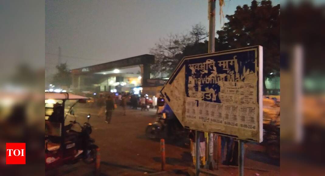 Defacing public property - Times of India