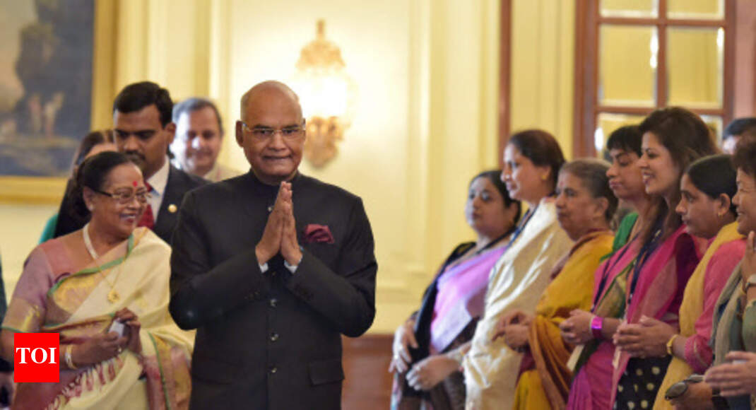 First blind IFS officer among 'first ladies' lauded by President ...