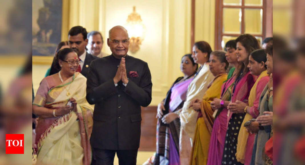 First blind IFS officer among 'first ladies' lauded by President ...