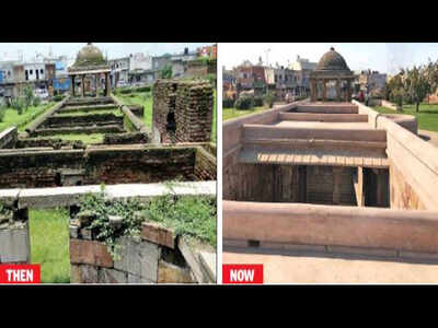 ASI gives Jethabhai ni Vav a facelift | Ahmedabad News - Times of India