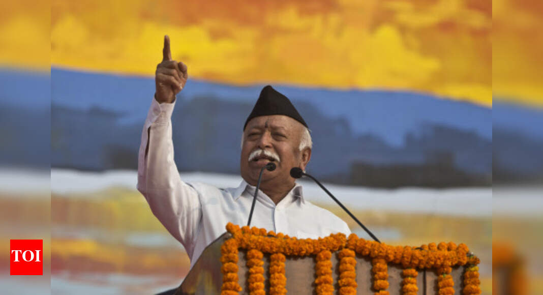 Mohan Bhagwat: India's a Hindu rashtra, says RSS chief Bhagwat | India ...