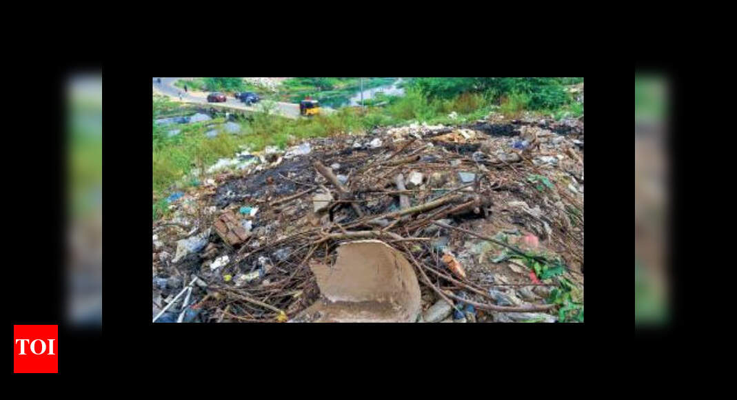 Debris chokes river Cooum as officials turn a blind eye | Chennai News ...