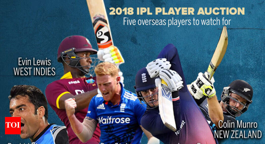 IPL auction 2018: Who's in line for big payday? | Cricket News - Times ...