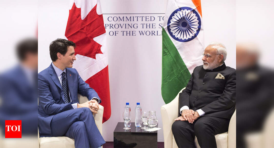 Trudeau: Modi meets Trudeau, discusses issues of mutual interest ...
