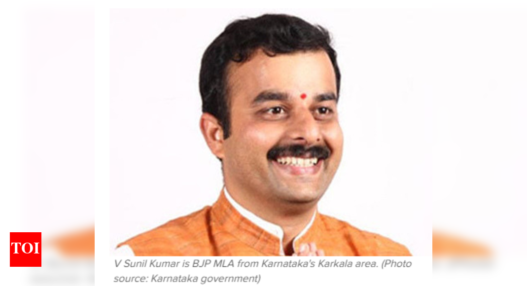 BJP MLA Sunil Kumar: For 'Ram vs Allah' comment, case against Karnataka BJP MLA | India News ...