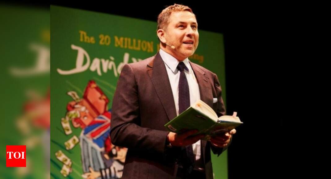 David Walliams becomes 2017’s biggest selling author - Times of India