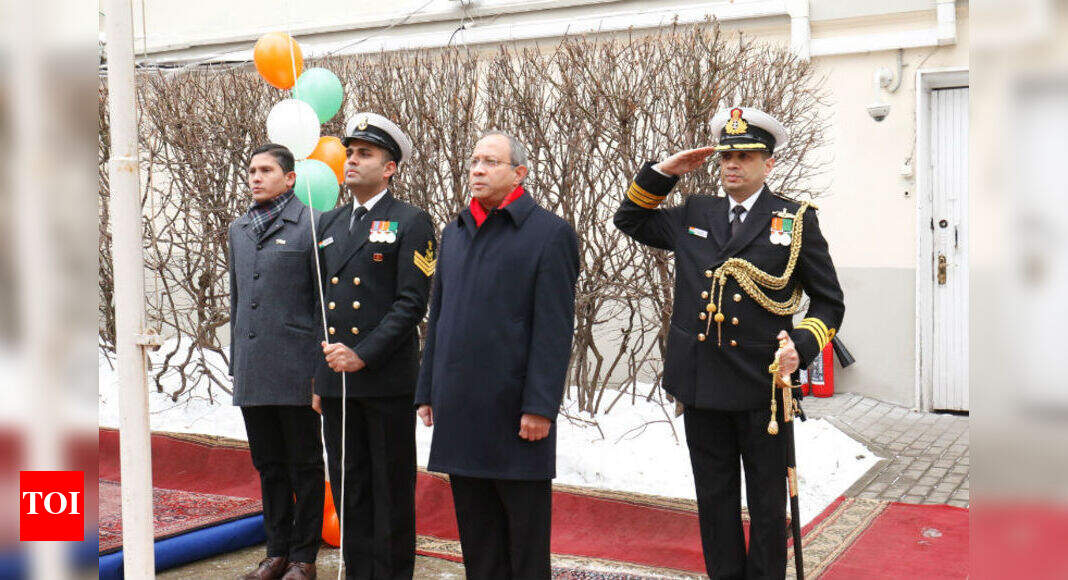 Indian embassy in Moscow celebrates Republic Day 2018 - Times of India