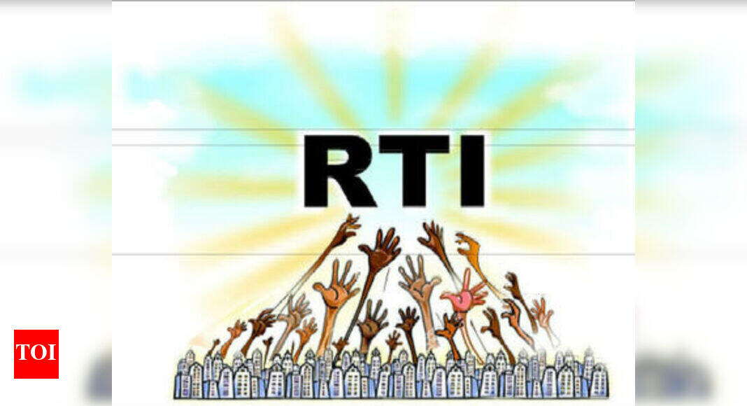 RTI: CIC hauls up man for RTI ‘bombardment’ | India News - Times of India