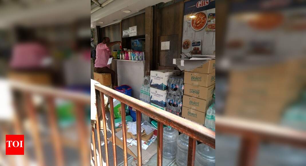 Convenience Store or Convenient Encroachment - Times of India
