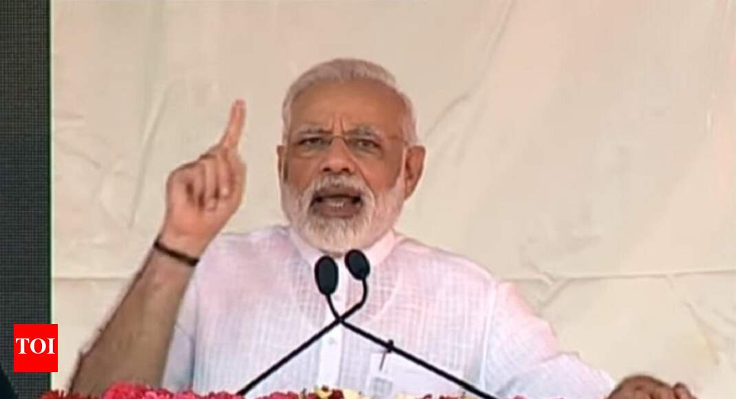 Those guilty of corruption now 'rotting' in jail: PM Modi's dig at Lalu ...