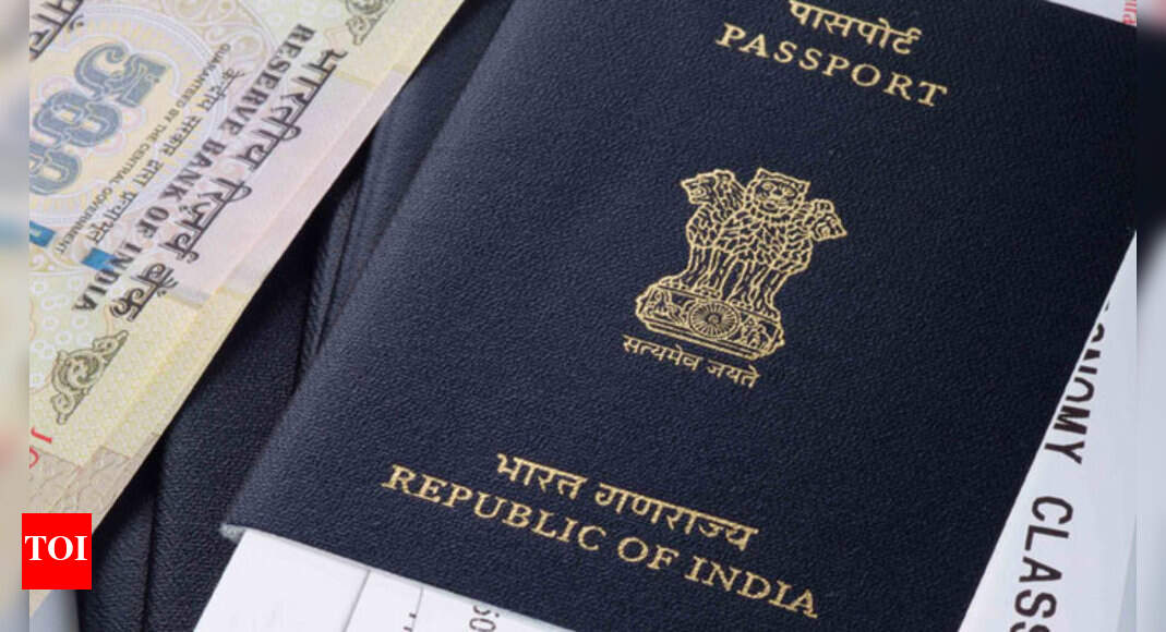 No separate orange colour passports, printing of last page to continue ...