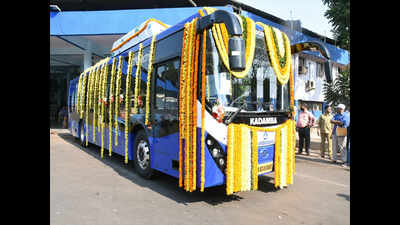 Goldstone Infratech Ltd: Green initiative: Goa’s first electric bus ...