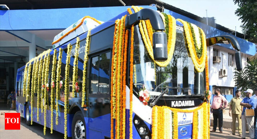 Goldstone Infratech Ltd: Green initiative: Goa’s first electric bus ...