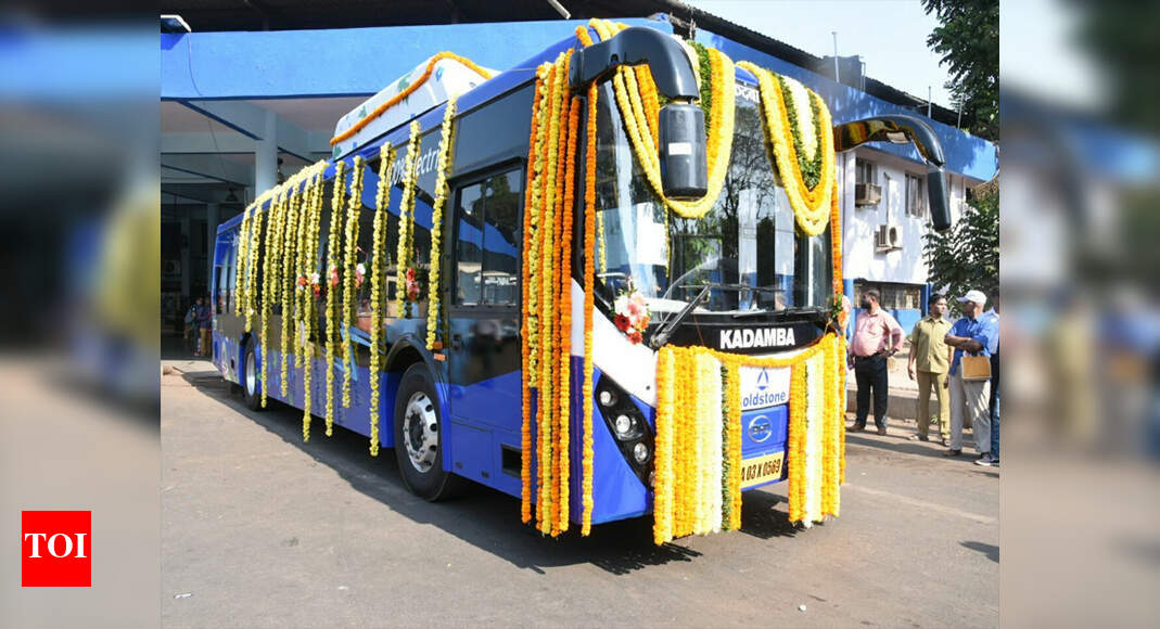 Goldstone Infratech Ltd: Green initiative: Goa’s first electric bus ...
