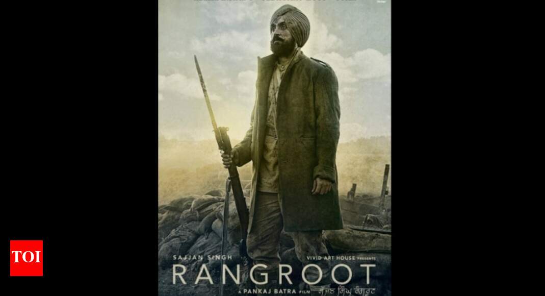 'Sajjan Singh Rangroot' poster: Diljit Dosanjh will take you back in ...