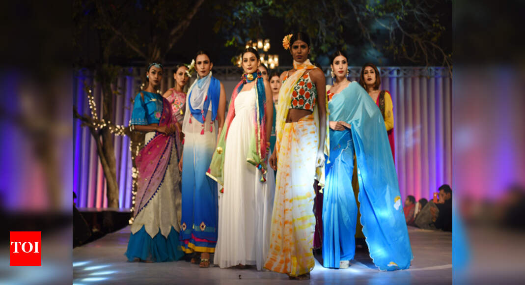 From ethnic chic to contemporary, models style it up on Jaipur ramp ...