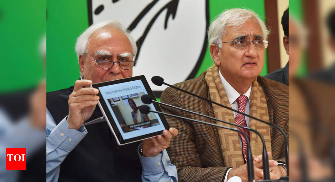 Congress: Judge Loya's death case: Congress demands SC-monitored probe ...