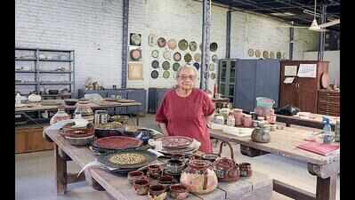 MS University: At 92, her passion for pottery is intact | Vadodara News ...