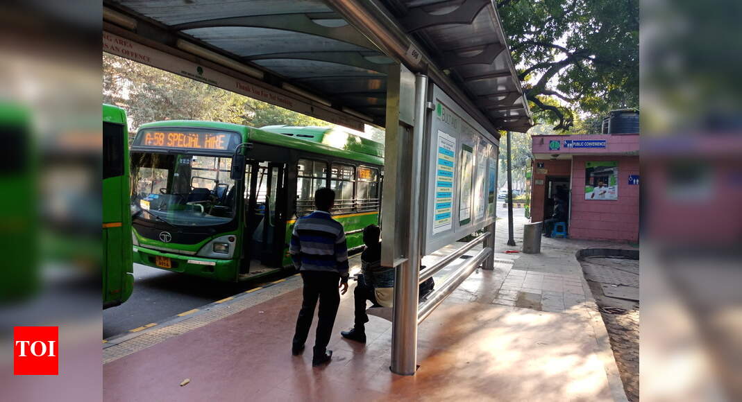 How do people board the bus? - Times of India