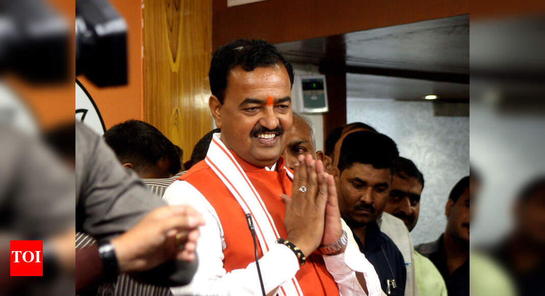 In a first, Maurya anoints himself as UPRNN chief | Lucknow News ...