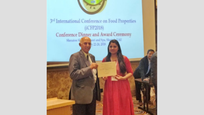 Antima Gupta: PAU student gets 'Best Paper Award' at international ...