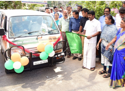 Officials donate two vehicles to NGO for collecting excess food in ...