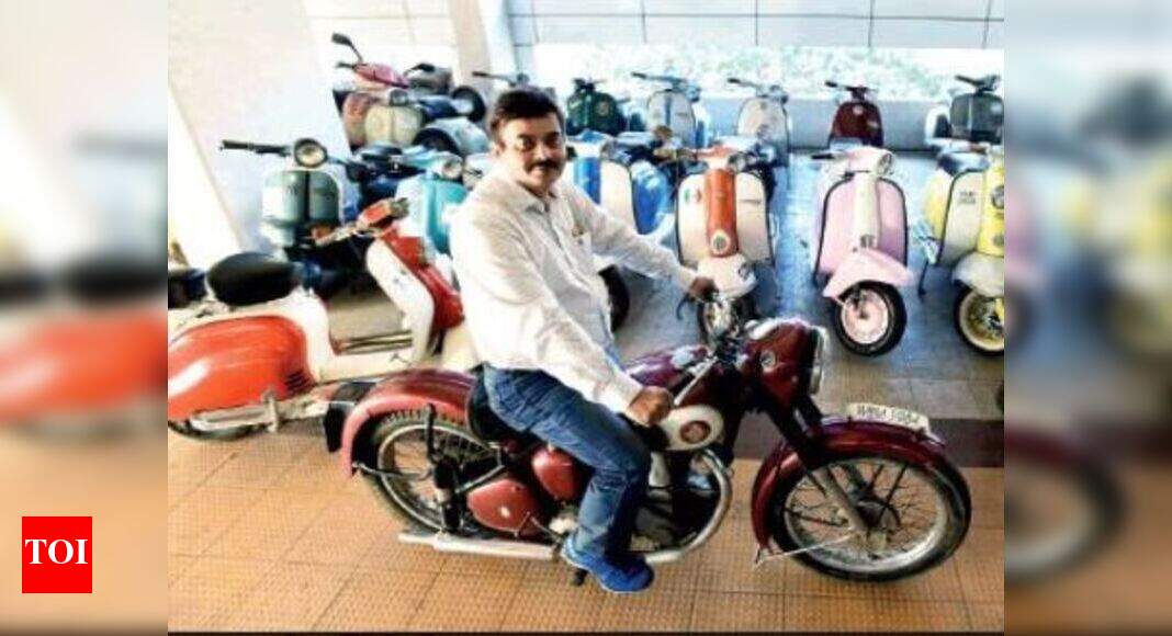 Two-wheelers as good as scrap restored to mint condition | Pune News ...