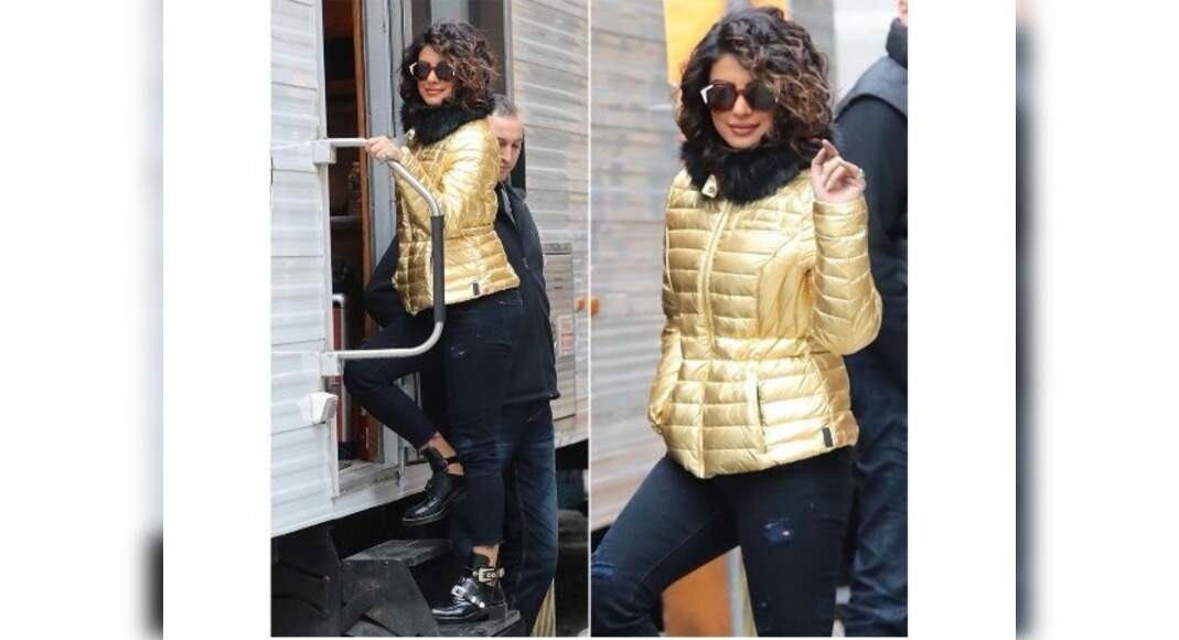 Priyanka Chopra: Priyanka Chopra gives the usual puffer jacket her own ...