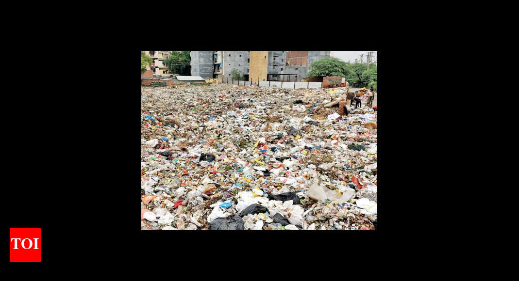 Facelift on cards for Gurugram garbage site | Gurgaon News - Times of India