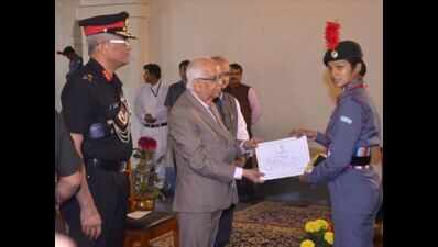 National Cadet Corps: NCC cadets awarded Governor's Medals in Kolkata ...