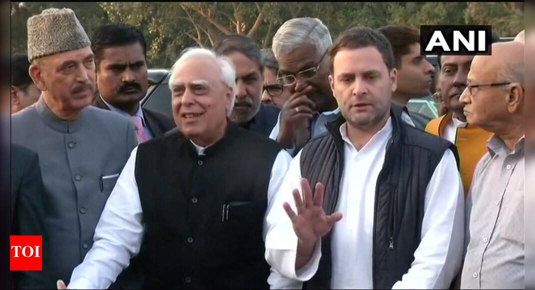 Judge Loya's death: 114 Oppn MPs demand SIT probe in petition to ...