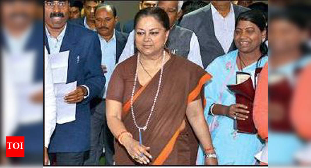 Vasundhara Raje: Vasundhara Raje: go to public, work harder & win their ...