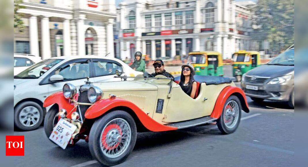 Delhi Vintage Car Rally: Delhi vintage car rally: These pin-up classics ...