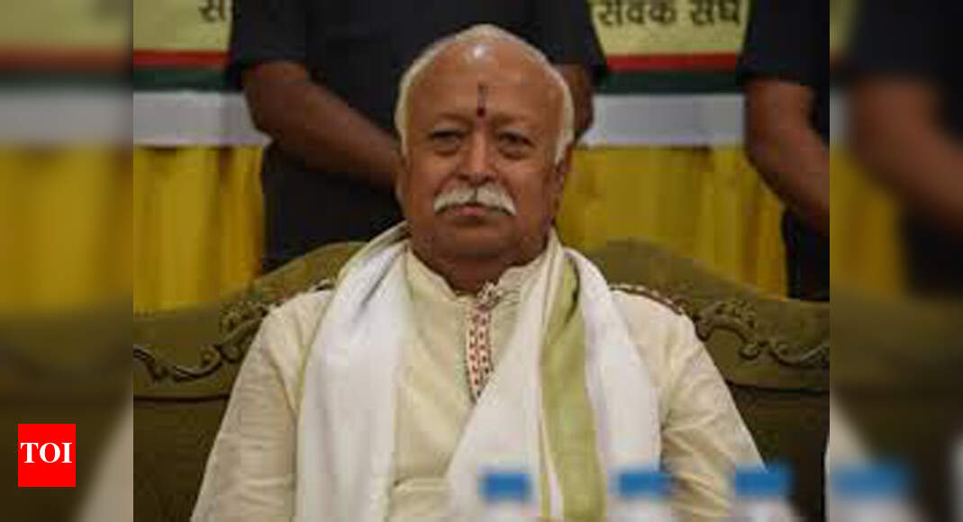 Mohan Bhagwat: RSS for boosting national unity | Patna News - Times of India