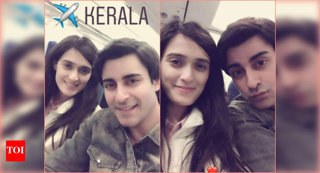 Newlyweds Pankhuri Awasthy and Gautam Rode head to Kerala for their ...