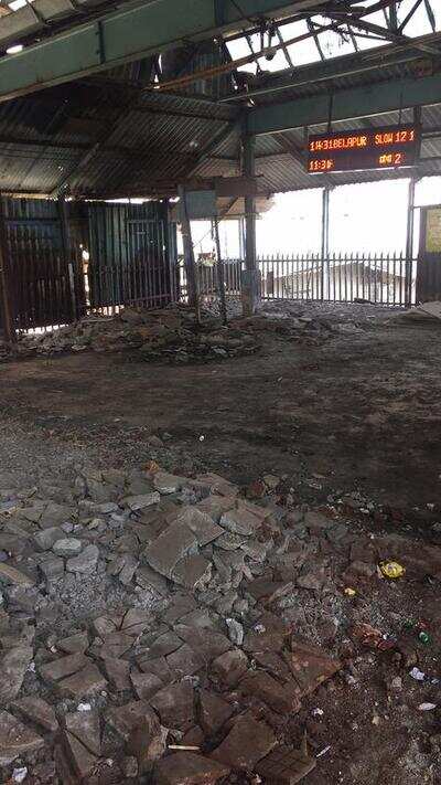 Foot over-bridge at Masjid Bunder Station (CSMT Side) - Times of India