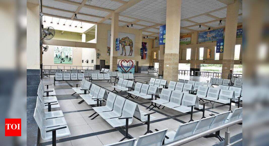 Travelling is cool from swanky Adajan depot | Surat News - Times of India