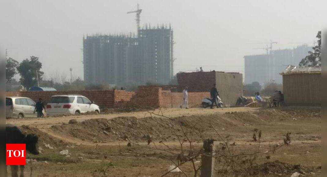 DTCP halts construction of illegal colony in Badshapur | Gurgaon News ...