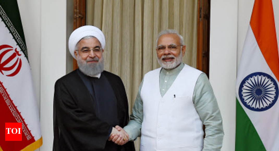 PM Modi holds 'substantiative' talks with Iran President | India News ...