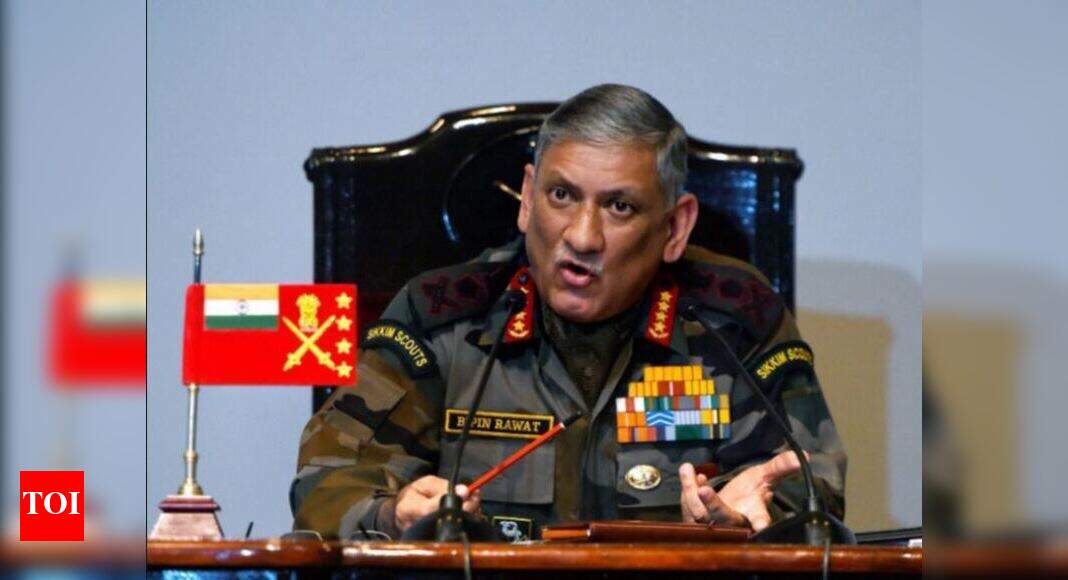 Gen Bipin Rawat: Always wanted to join the Army: Gen Bipin Rawat ...