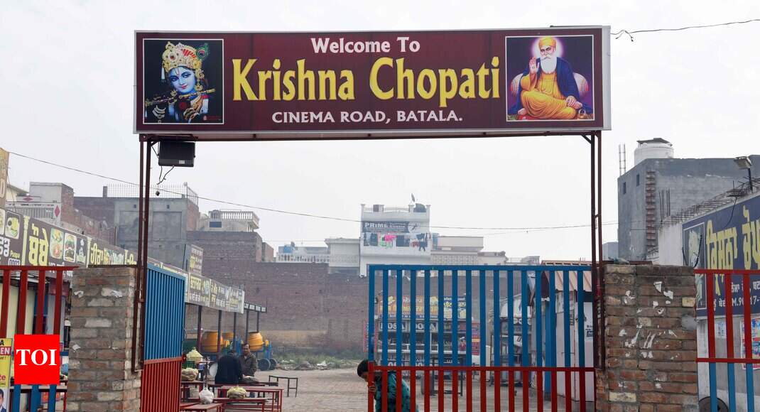 batala: You can’t go to the movies in this Punjab town - Times of India