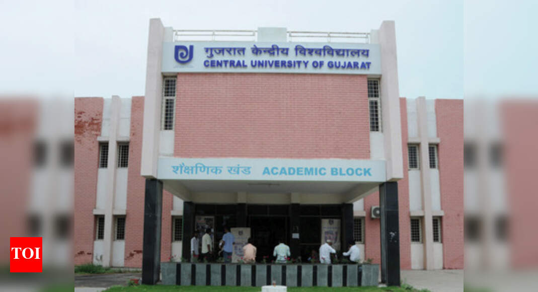 CUG: Central University of Gujarat registrar relieved - Times of India