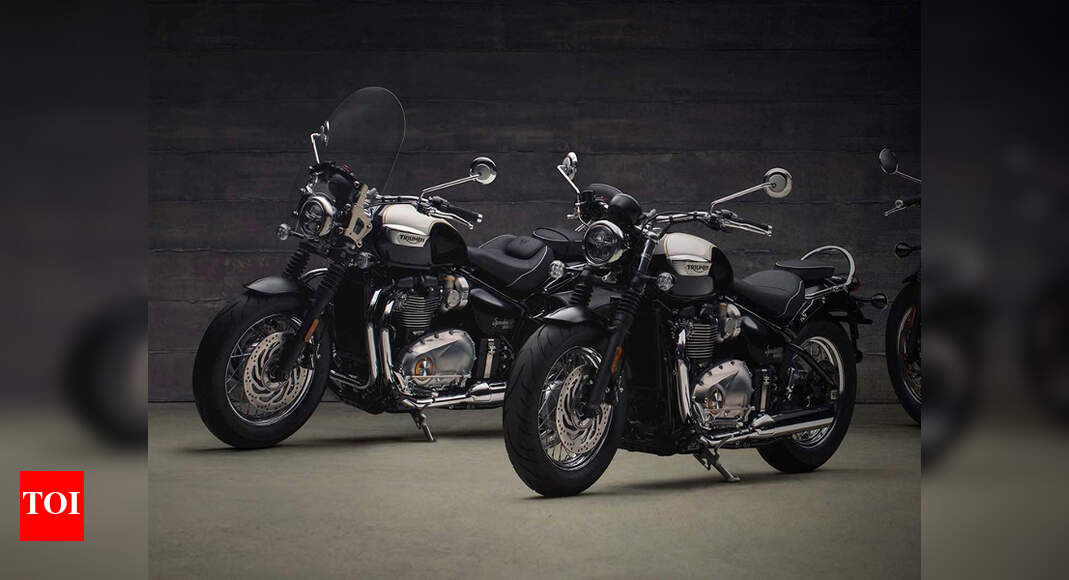 Triumph: Triumph Bonneville Speedmaster India launch on Feb 27 - Times ...